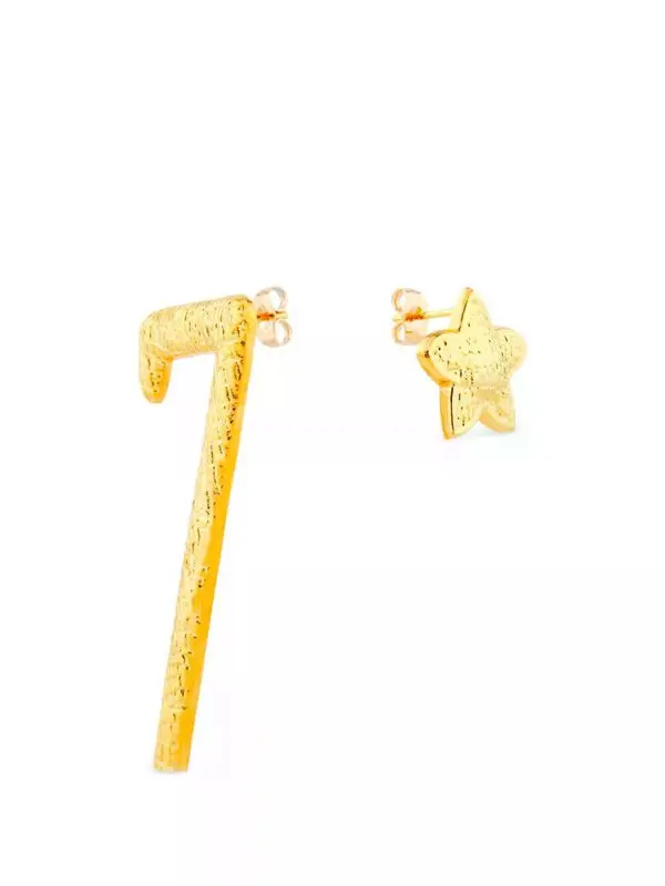 NATIA X LAKO Mismatched Drop Earrings