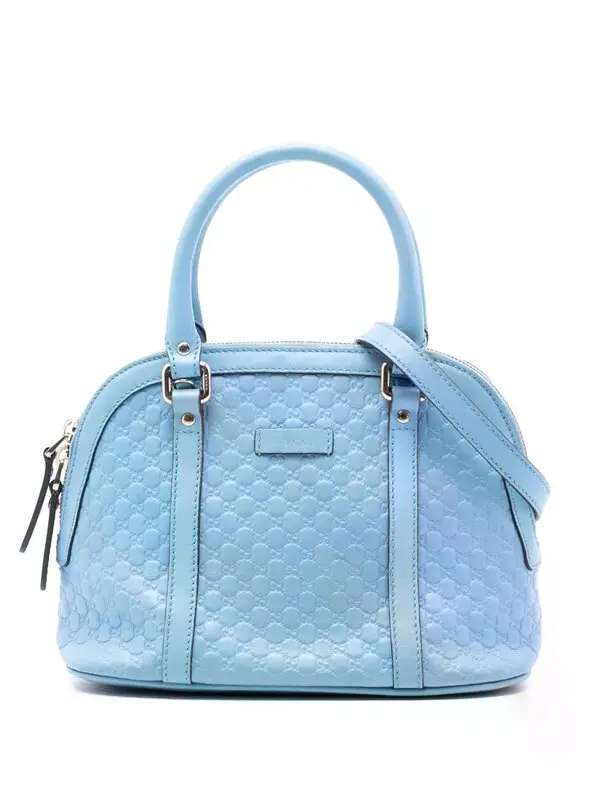 Gucci Mini Microssima Dome Satchel - Blue