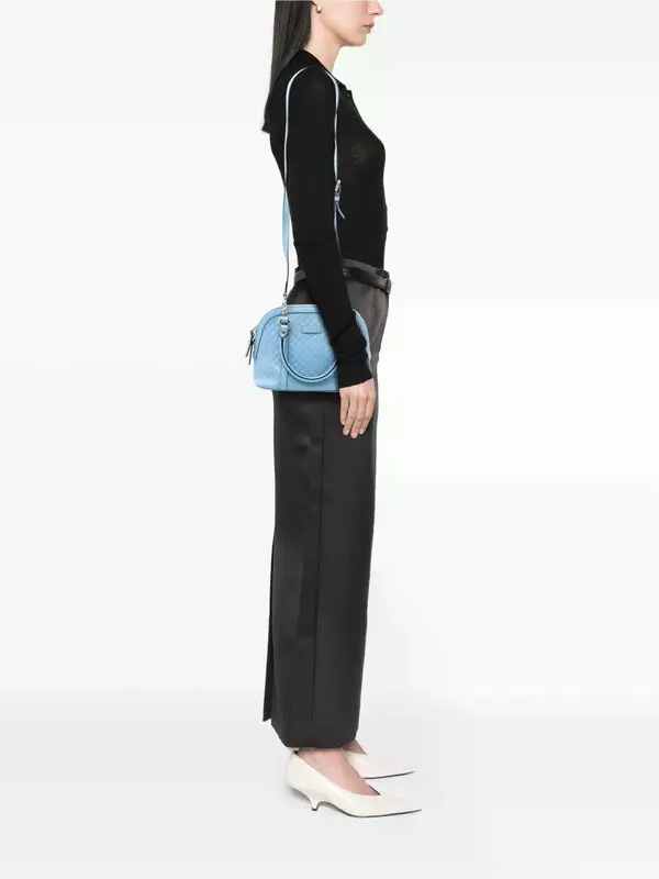 Gucci Mini Microssima Dome Satchel - Blue