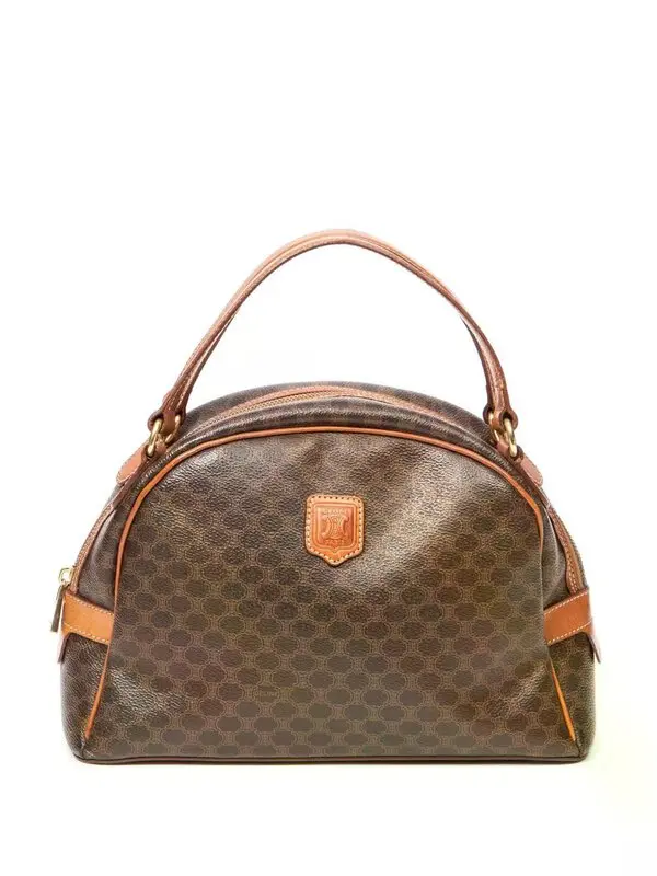 Celine Monogram Dome Tote Bag - Brown