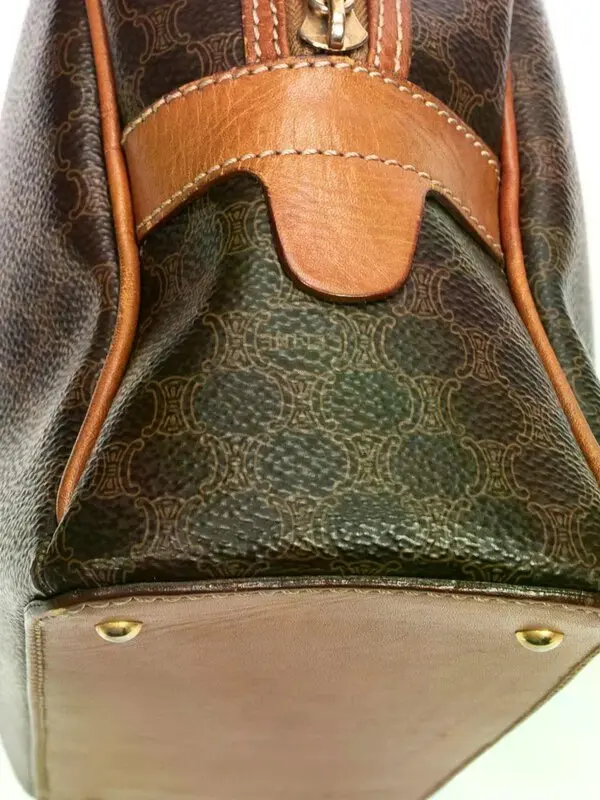 Celine Monogram Dome Tote Bag - Brown