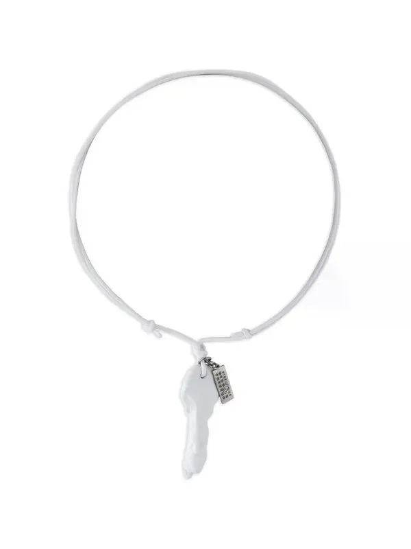 MAISON MARGIELA Key-pendant Necklace - Silver