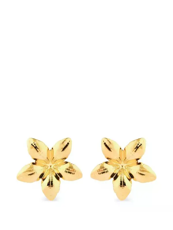 Marni Flower Stud Earrings - Gold