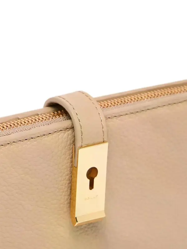 Bally Lock Grained-leather Wallet
