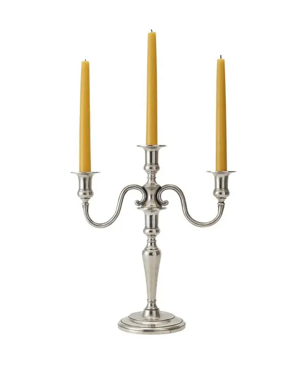 MATCH 3-flame Candelabra