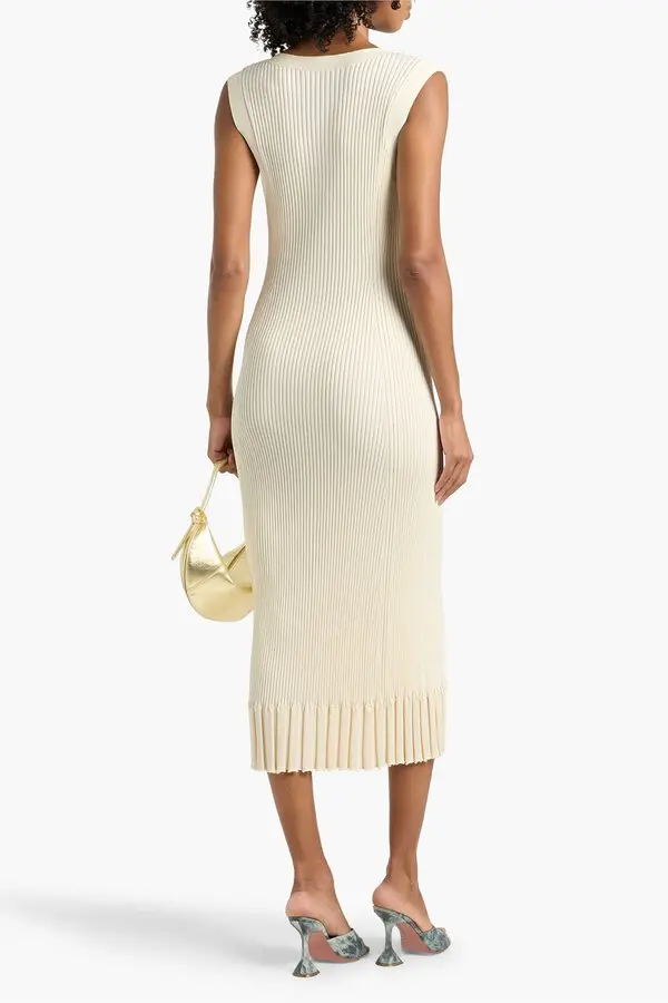 Proenza Schouler Ribbed-knit Midi Dress