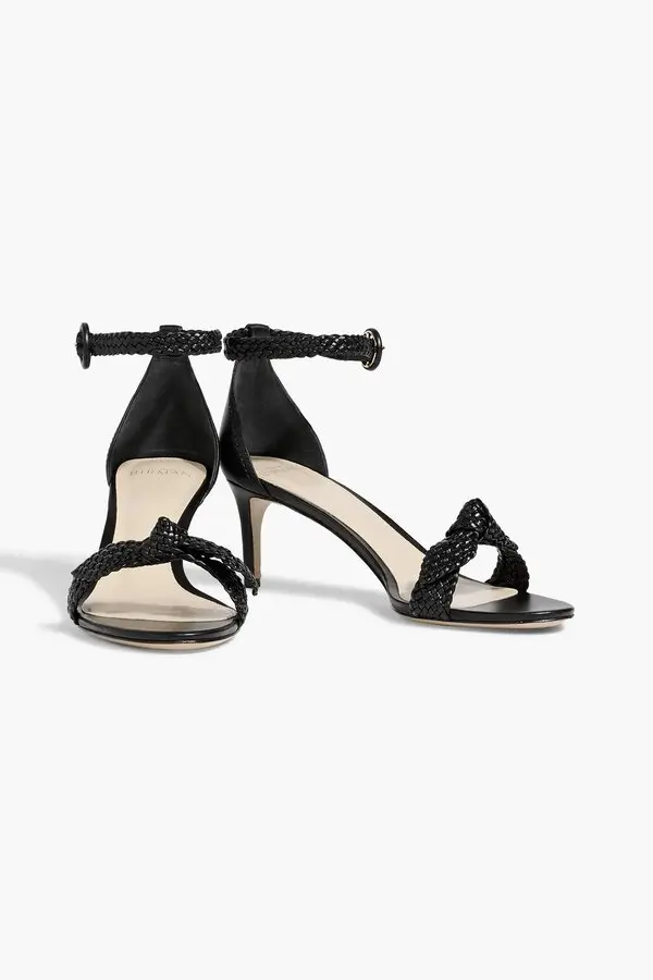 ALEXANDRE BIRMAN Clarita Tresse 60 Woven Leather Sandals