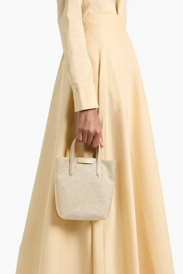 FERRAGAMO Embellished Satin Tote