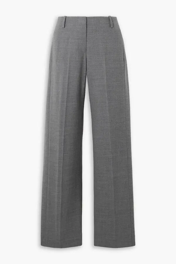 Tory Burch Flannel Wide-leg Pants