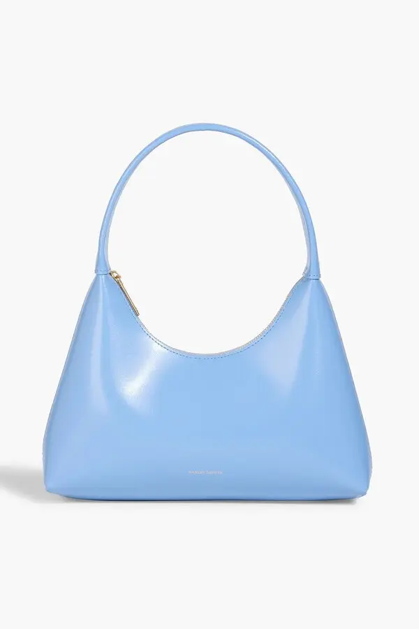 MANSUR GAVRIEL Candy Mini Glossed-leather Shoulder Bag