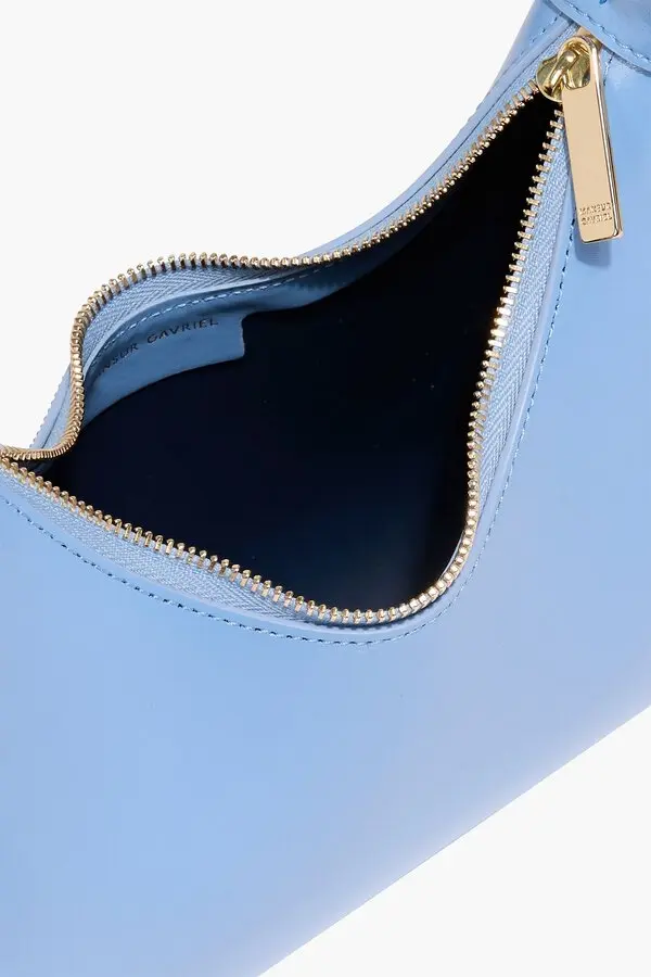 MANSUR GAVRIEL Candy Mini Glossed-leather Shoulder Bag