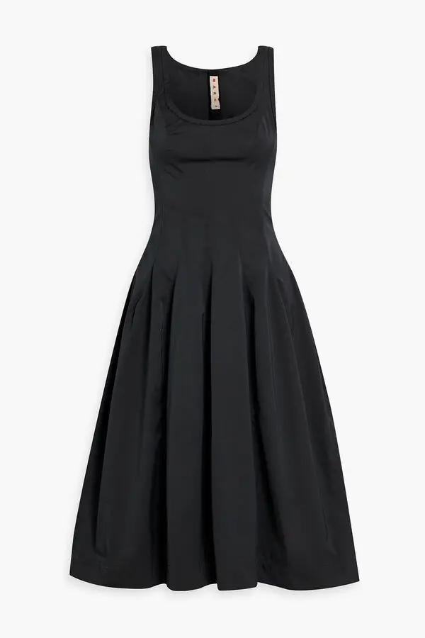 Marni Poplin Midi Dress