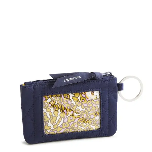 VERA BRADLEY Zip Id Case In Peacoat - Blue
