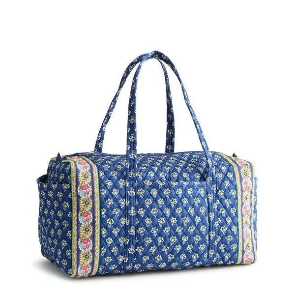 VERA BRADLEY Large Original Duffel Bag