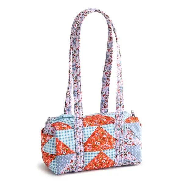 VERA BRADLEY Original 100 Handbag In Flying Geese Patchwork