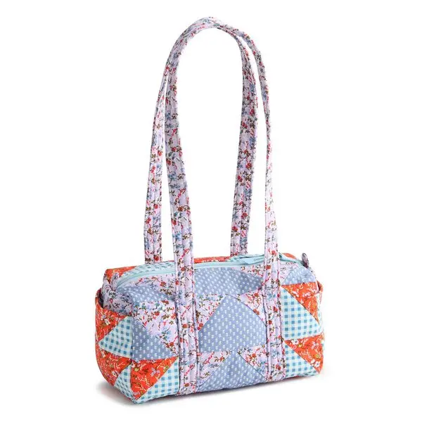 VERA BRADLEY Original 100 Handbag In Flying Geese Patchwork