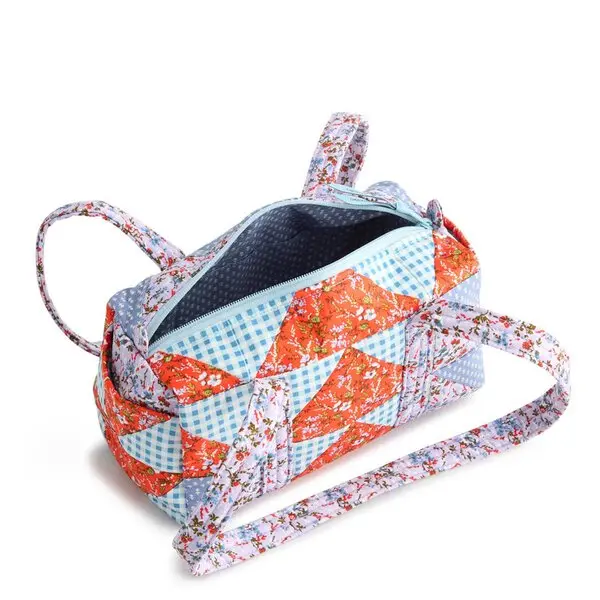 VERA BRADLEY Original 100 Handbag In Flying Geese Patchwork