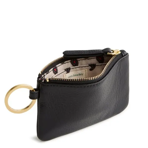 VERA BRADLEY Zip Id Case In Moonless Night - Black