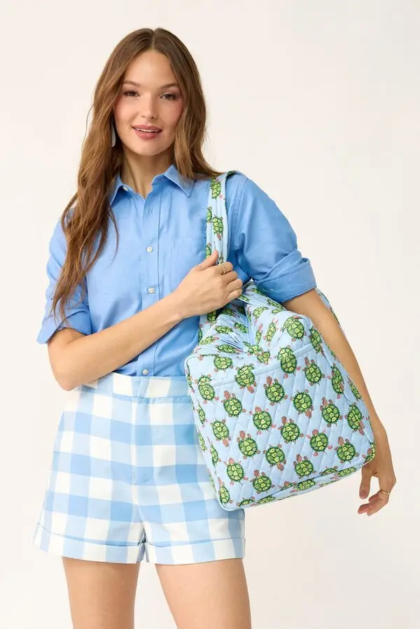 VERA BRADLEY Large Original Duffle Bag