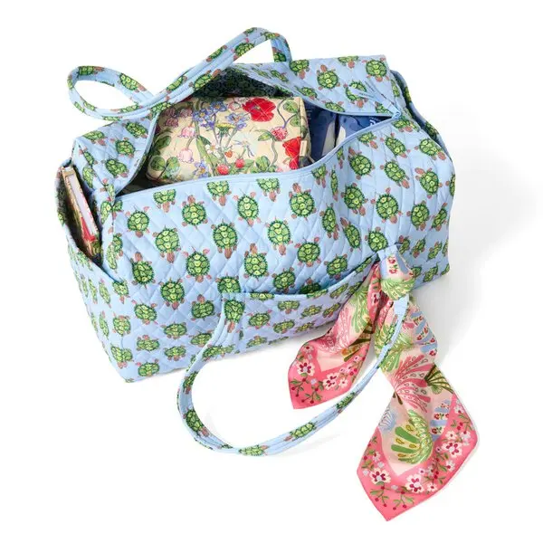 VERA BRADLEY Large Original Duffle Bag