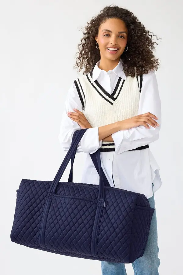 VERA BRADLEY Large Original Duffel Bag