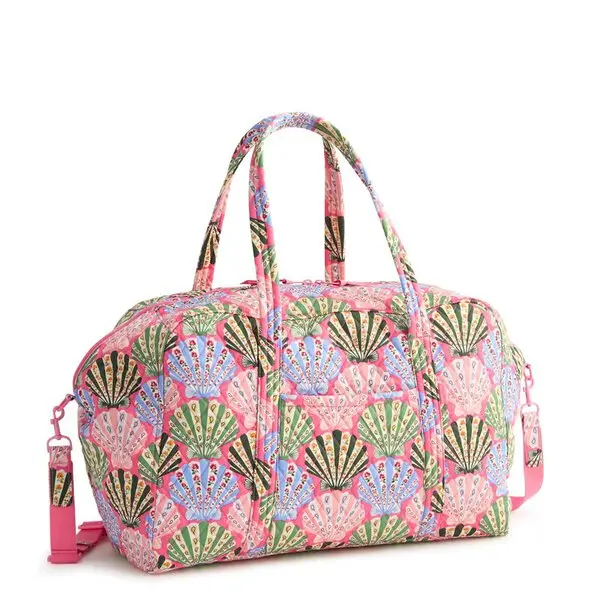 VERA BRADLEY Large Printed Weekender Bag