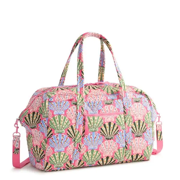 VERA BRADLEY Large Printed Weekender Bag