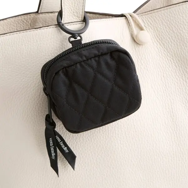 VERA BRADLEY Zip Earbud Bag Charm
