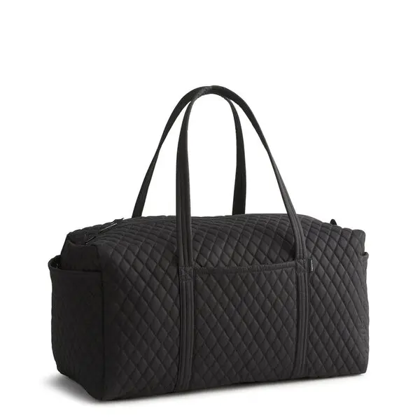 VERA BRADLEY Large Original Duffle Bag - Black
