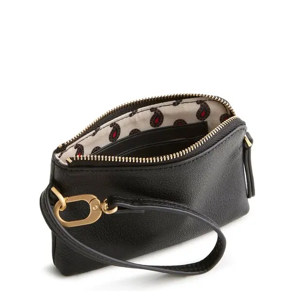 VERA BRADLEY Clip & Zip Wristlet