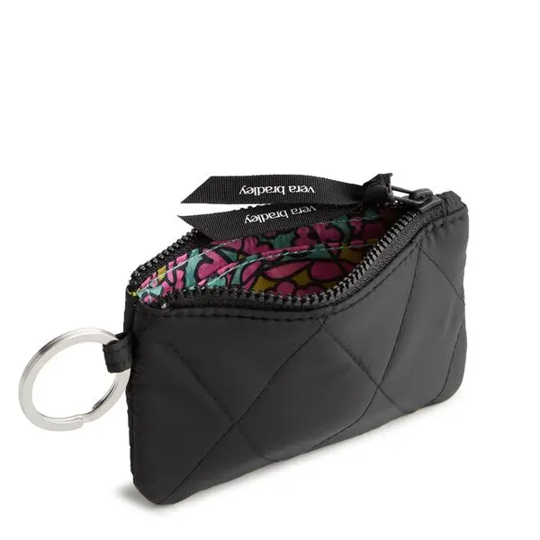 VERA BRADLEY Zip Id Case In Moonless Night - Black