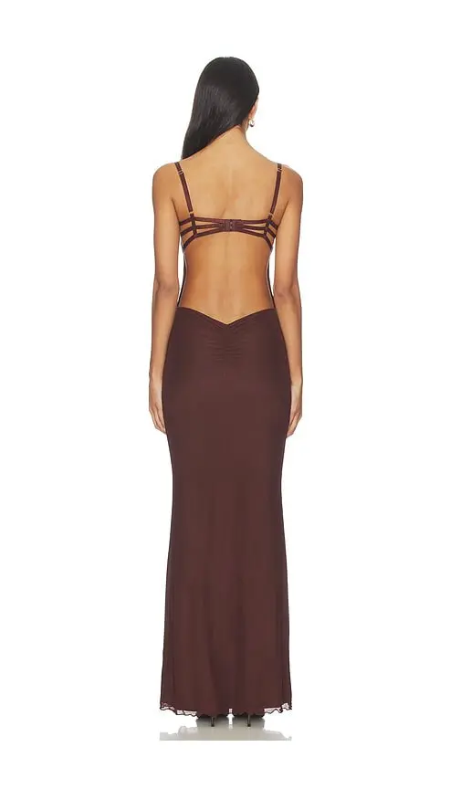 I.AM.GIA Silo Maxi Dress With Lace Detail