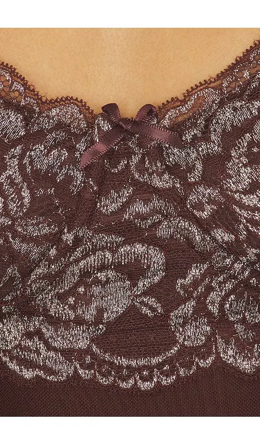 I.AM.GIA Silo Maxi Dress With Lace Detail