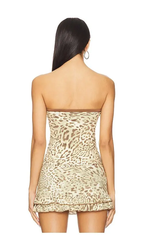I.AM.GIA Michelle Boob Tube In Leopard Print - Neu