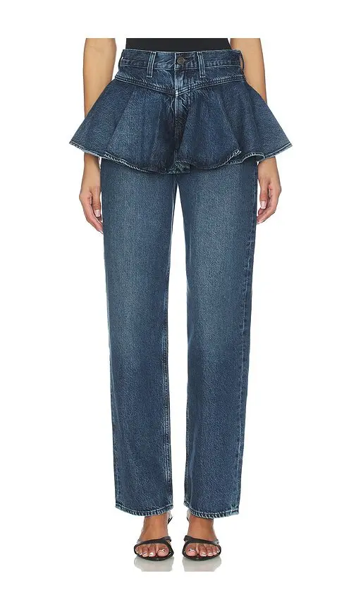 AGOLDE Peplum Jeans