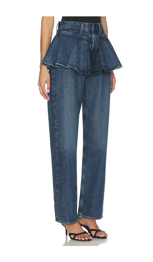 AGOLDE Peplum Jeans