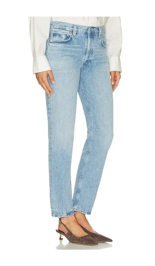 AGOLDE Romney High-rise Jeans - Stream