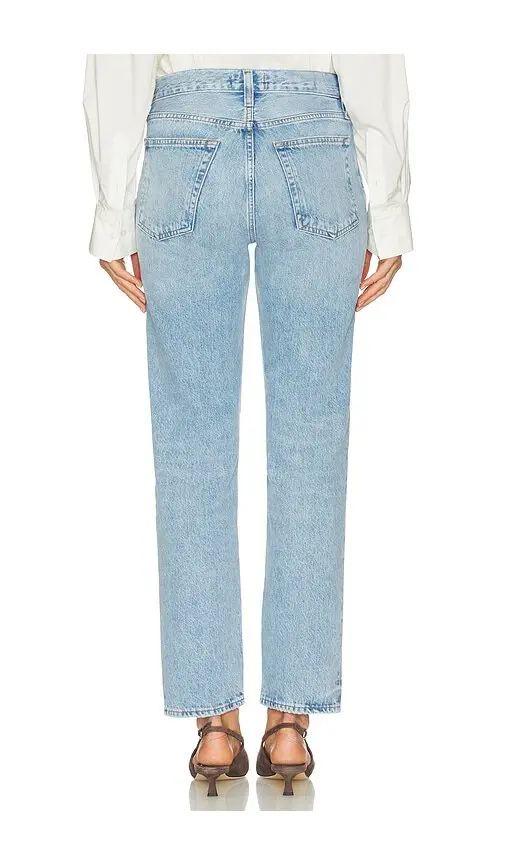 AGOLDE Romney High-rise Jeans - Stream