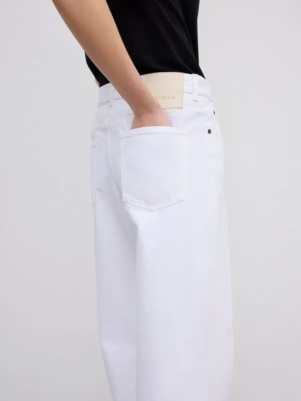 HOUSE OF DAGMAR Baggy Fit Wide Leg Denim