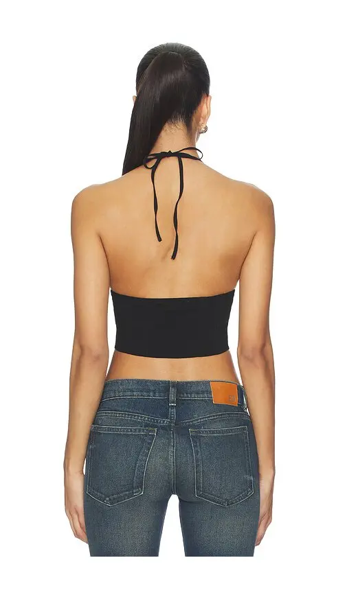 I.AM.GIA Ellena Corset With Lace Detailing And Halter Neck