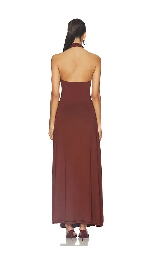 SEVEN WONDERS Kamilla Keyhole Twist Maxi Dress