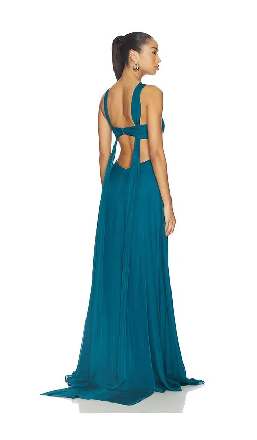 Retrofete Meira Chiffon Gown