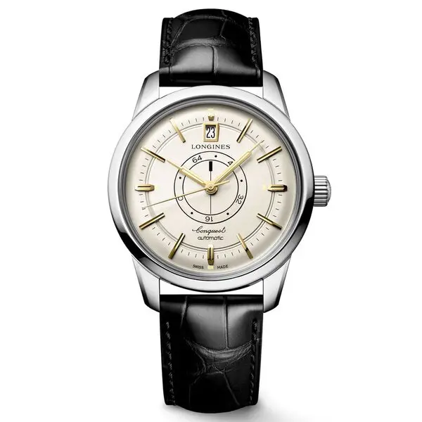 LONGINES Conquest Heritage Champagne Dial Watch - Stainless Steel