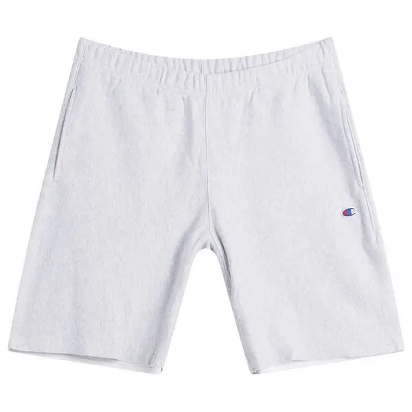 Champion Reverse Weave Terry Sweat Shorts - Grey Marl