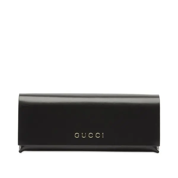 Gucci Gg2045s Rectangle Sunglasses - Gold/brown