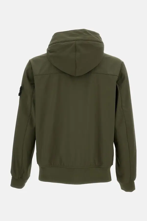 Stone Island Soft Shell Jacket - Green