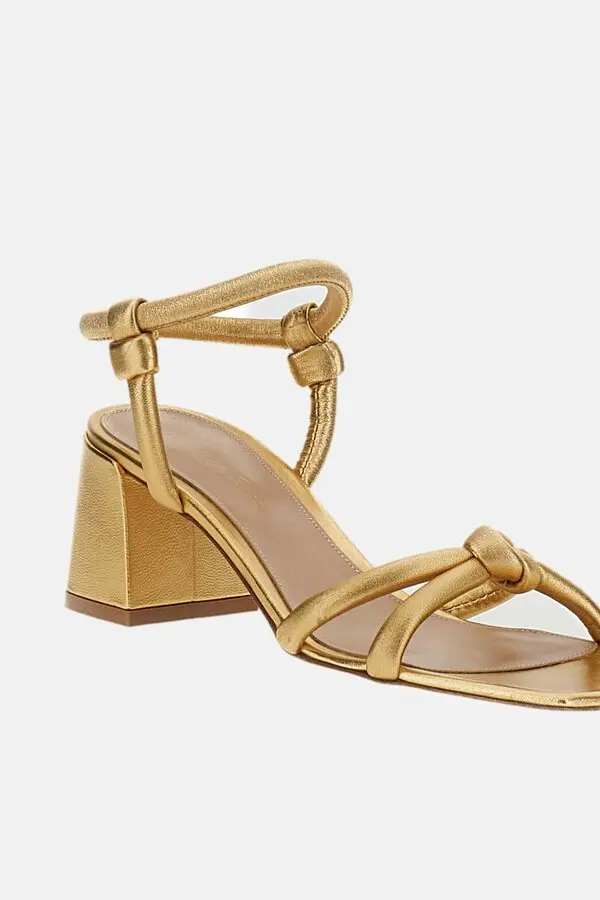 GIANVITO ROSSI Juno 55 Leather Sandals