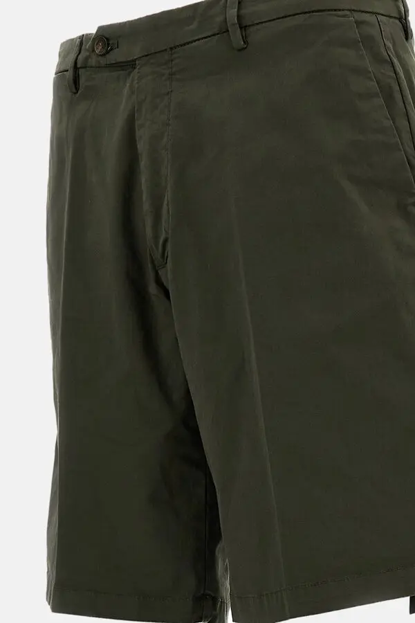 BRIGLIA 1949 Cotton Bermuda Shorts
