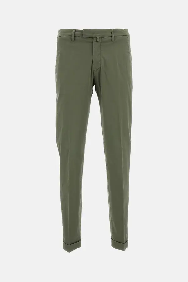 BRIGLIA 1949 Pantaloni Slim - Verde