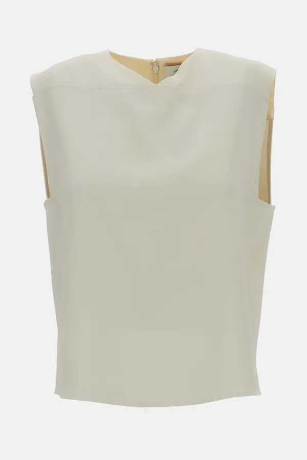 Loulou De Saison V-neck Daika Top - White